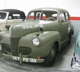 For D-Day: Ike's 1942 Cadillac Staff Car & Blackout Civilian Studebaker ...