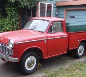 Curbside Classics: The First Mini-Pickups: Datsun's 1964 320 1200; 1967 ...