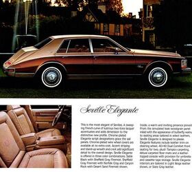 Junkyard Find: 1983 Cadillac 'Bustleback' Seville | The Truth About Cars