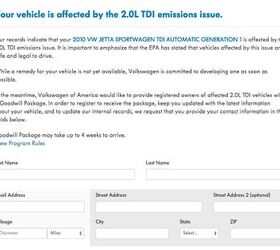 TTAC Registers for VW's "2.0L TDI Customer Goodwill Package" | The ...