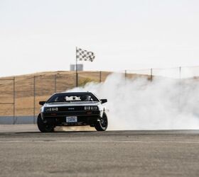 Let's All Learn From/Watch Drifting Back to the Future Delorean | The ...